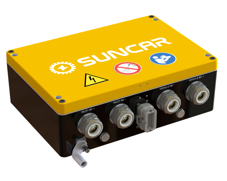 Fast charging solution for commercial vehicles | SUNCAR