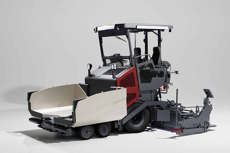 Electric road paver with Dynapac Germany | SUNCAR