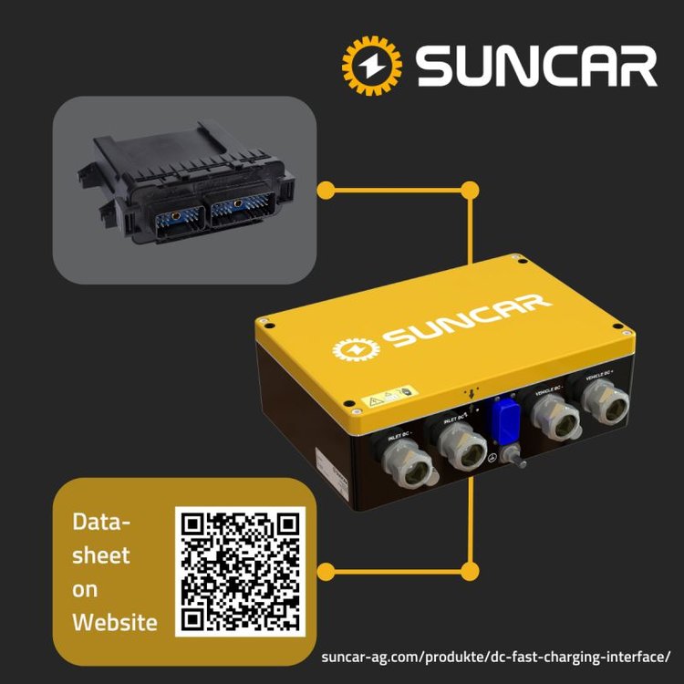 Weiterentwicklungen unserer Schnellladeschnittstelle | SUNCAR